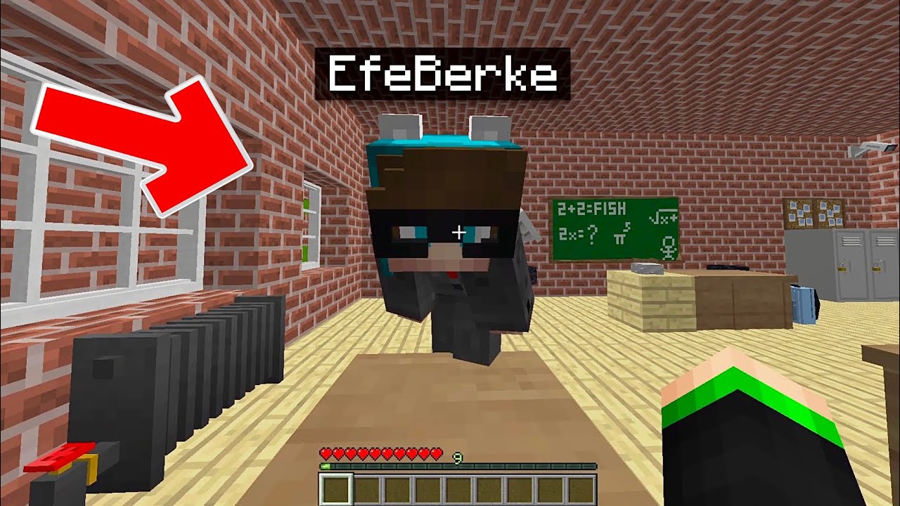 Efe Öğretmen Oluyor, Kaanı Trollüyor! - Minecraft - YouTube