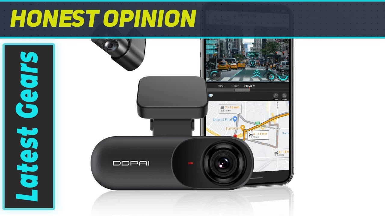 DDPAI Dash Cam Front and Rear 2.5K N3 Pro: Best Dual Camera System for ...