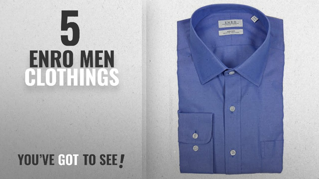 Top 10 Enro Men Clothings [ Winter 2018 ]: Enro Men's Pinpoint Spread ...