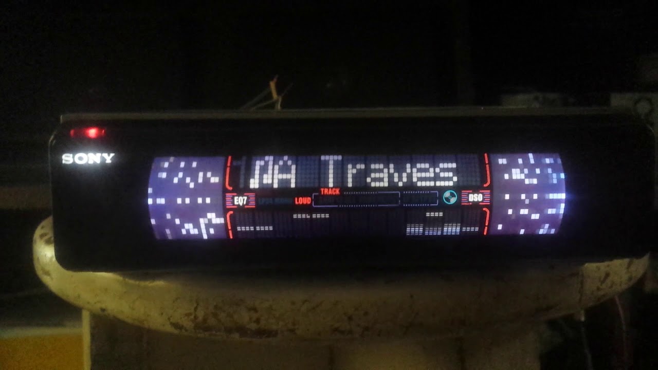 Sony Black Panel CDX-M620 - YouTube