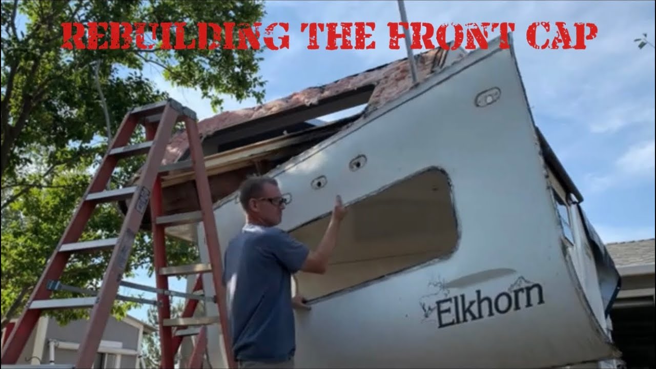 Installing a 50-Year RV Roof, Part 6. Rebuilding the Cabover Front Cap ...