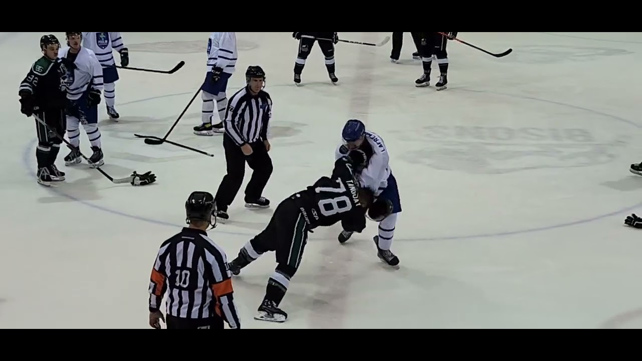 David Lafrenière Vs Justin Tanguay LHSAAAQ (10/11/2023) - YouTube
