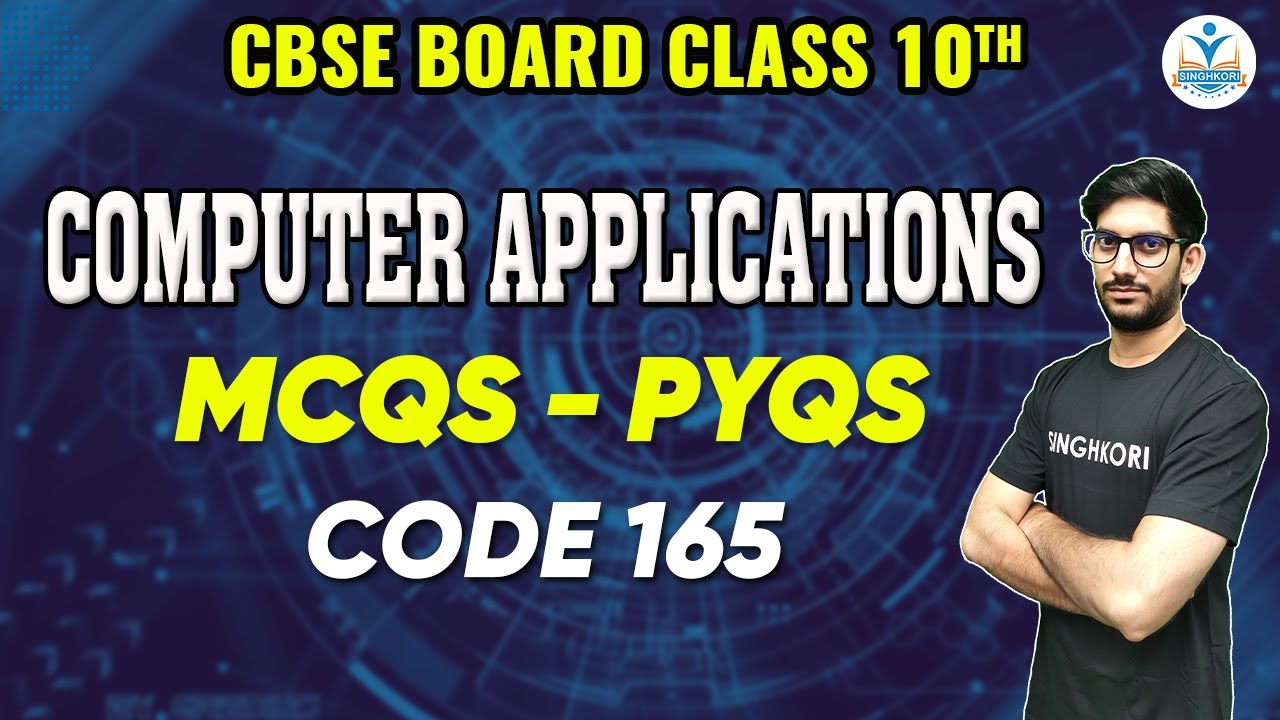 CLASS 10TH - MENTI QUIZ - PYQ'S | 🔥COMPUTER APPLICATION 🔥 | CLASS 10 ...