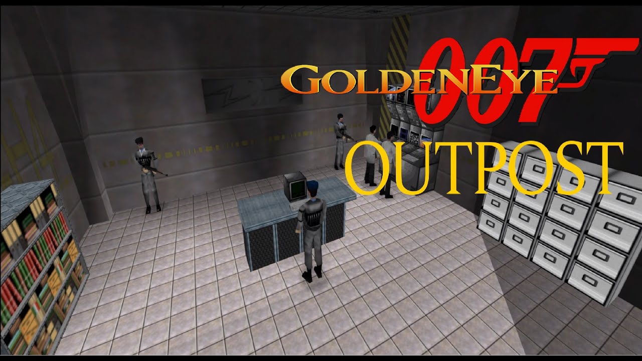 GoldenEye N64 Outpost (Custom level with N64 GoldenEye Control OST ...