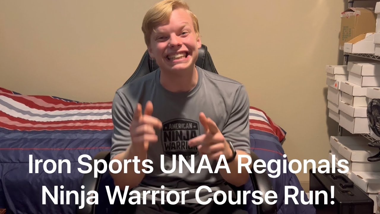 2ND🥈Place Iron Sports Ninja Warrior Competition Run! First Ever Pro ...