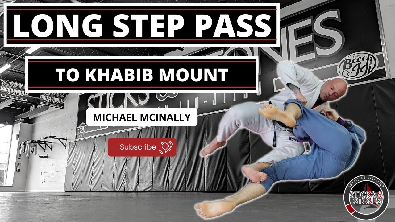 Long Step Pass to Khabib mount - YouTube