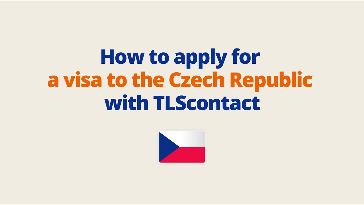 How to apply for a visa to the Czech Republic [EN] - YouTube