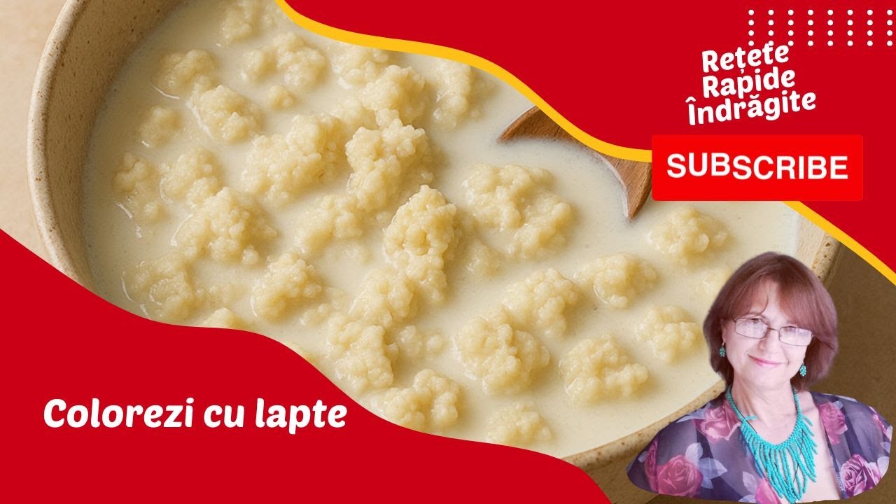 Colorezi cu lapte – Rețetă tradițională românească simplă - YouTube