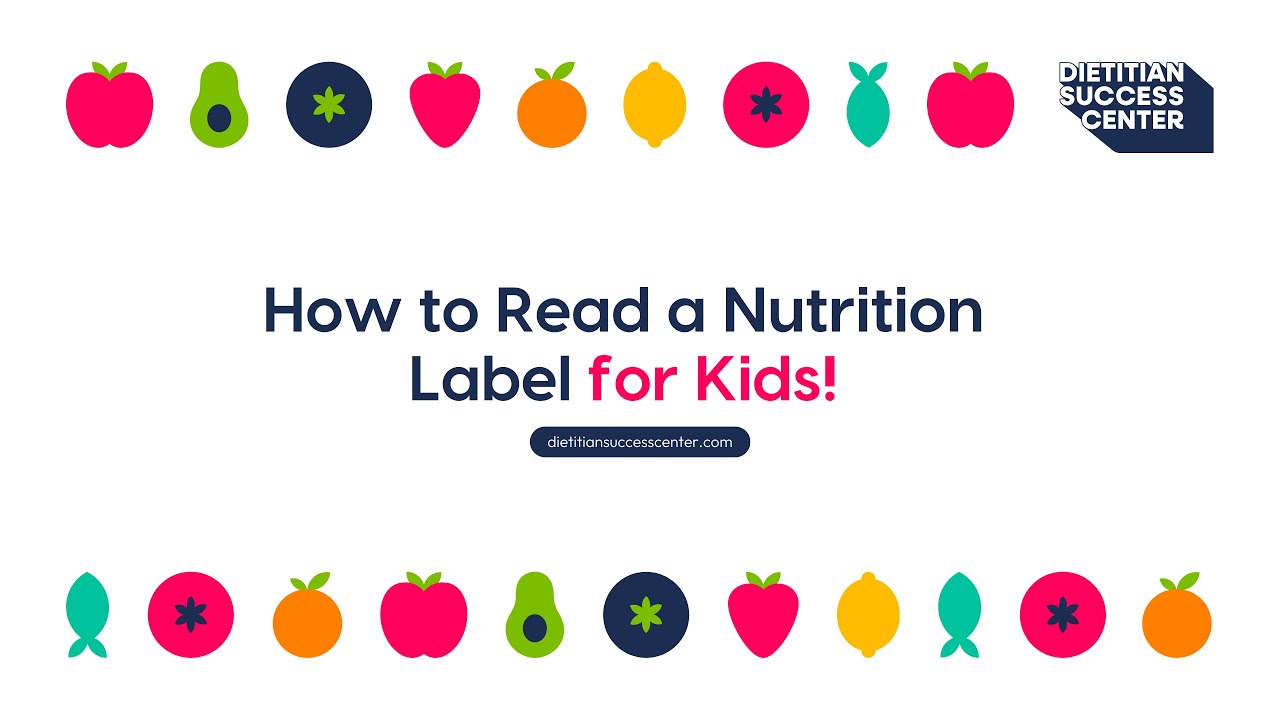 How to Read a Nutrition Label for Kids [Health Canada Nutrition Facts ...