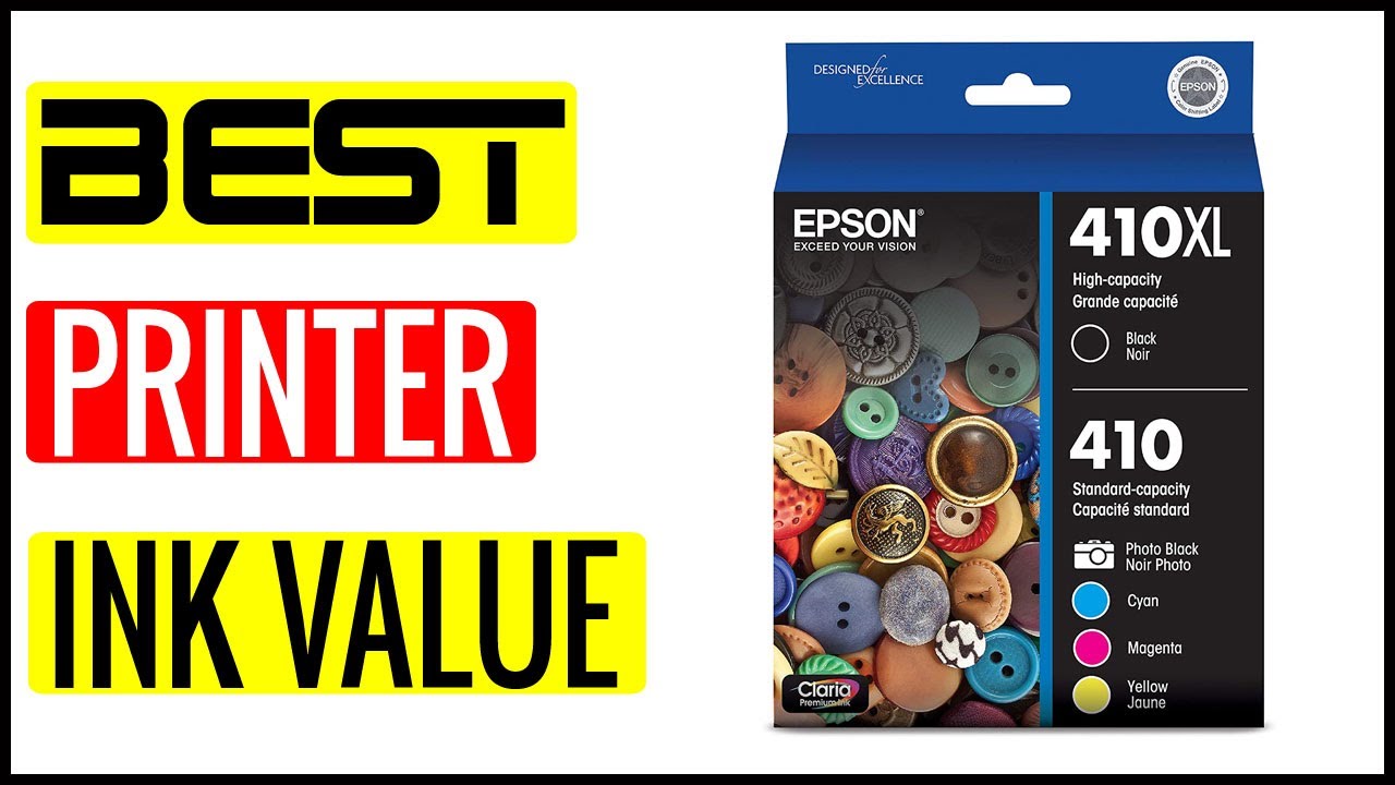 Best Printer Ink Value In 2023 🏆 Top 5 Tested & Buyer's Guide - YouTube