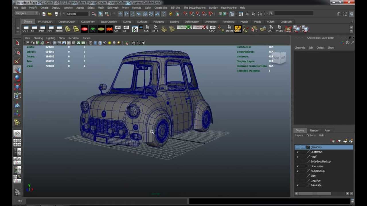 Create A Stylized Car In Maya: The Complete Workflow - Part 4 | Envato ...
