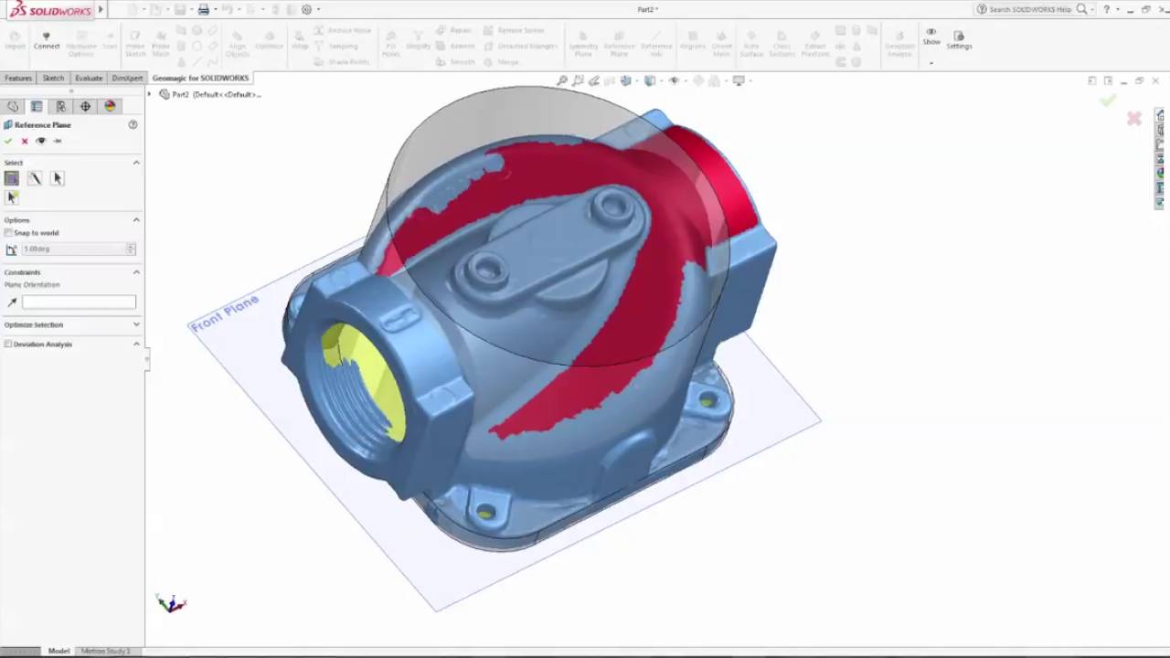 Geomagic for SOLIDWORKS: Video Demonstration - YouTube
