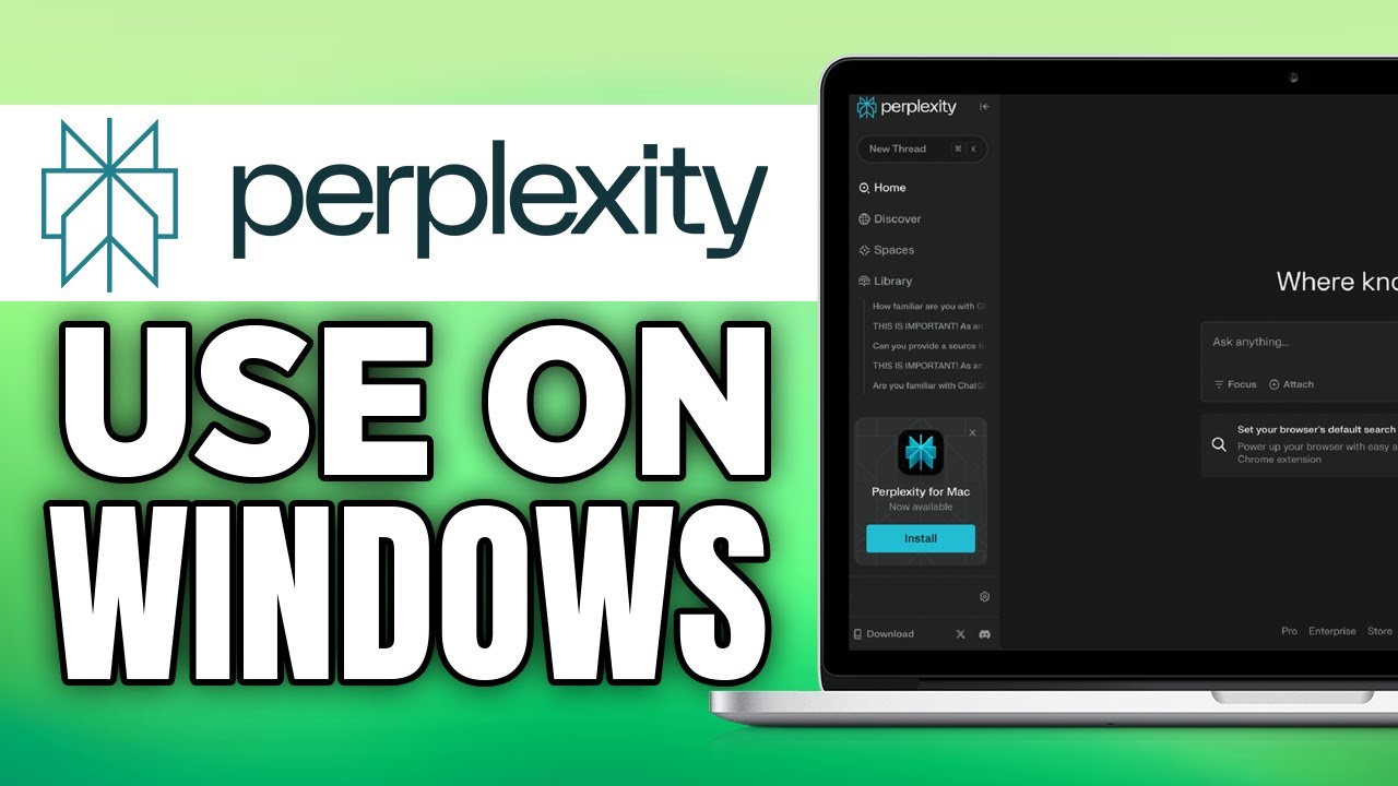 How To Use Perplexity Assistant On Windows (2025) - Full Guide - YouTube
