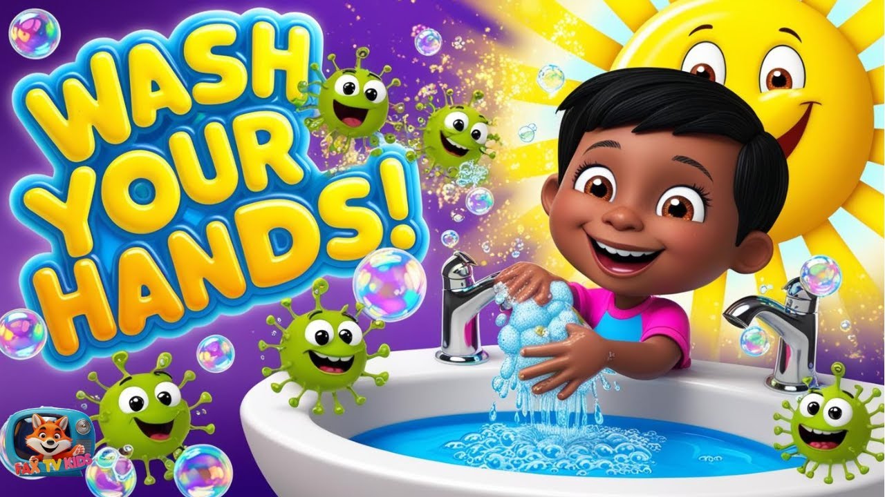 Washing Your Hands For Kids - YouTube