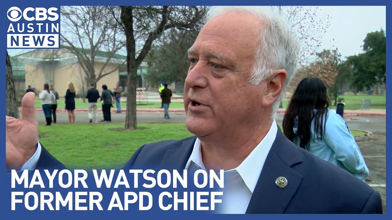 Mayor Kirk Watson addresses Austin's police department future - YouTube