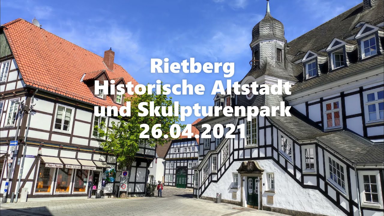 Rietberg Historische Altstadt und Skulpturenpark - YouTube