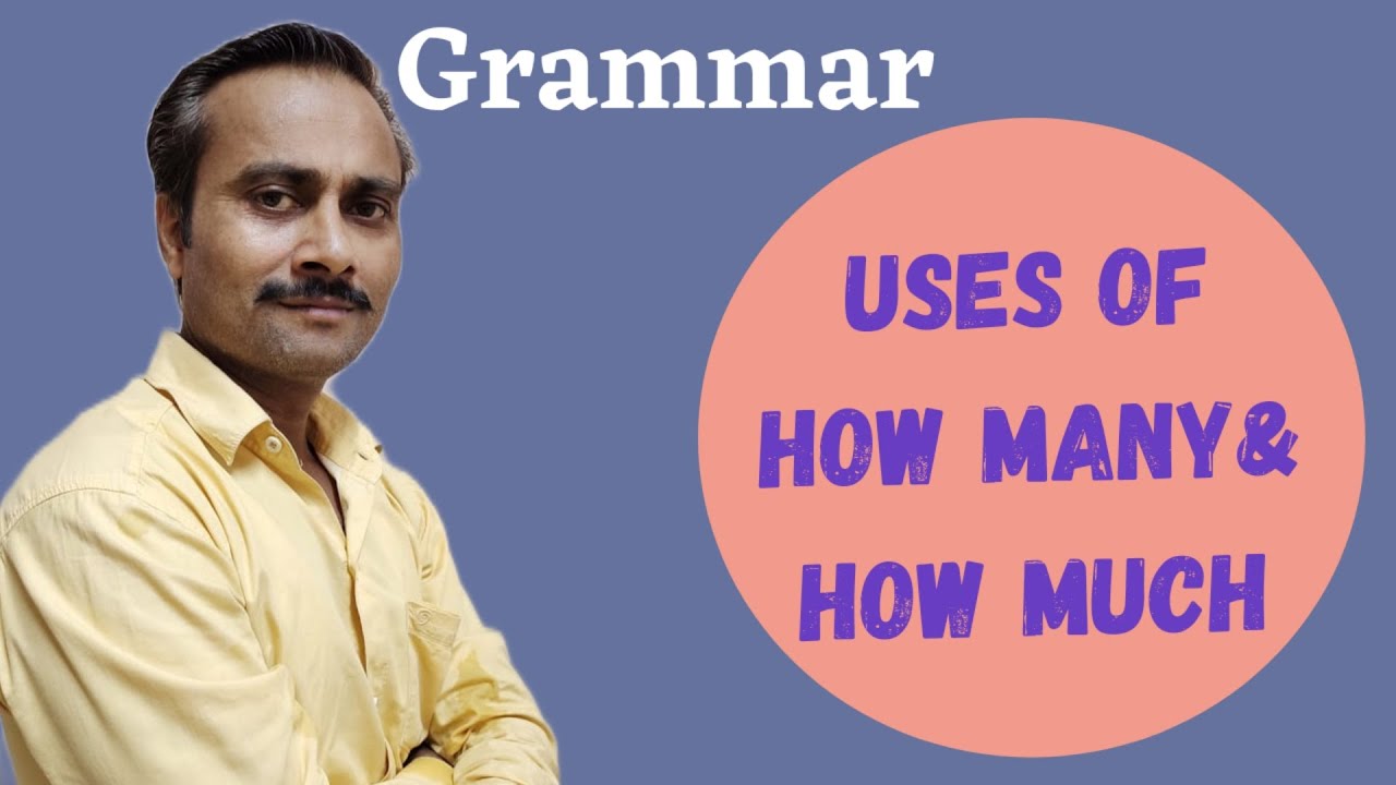 Uses of how many and how much | grammar part7 - YouTube