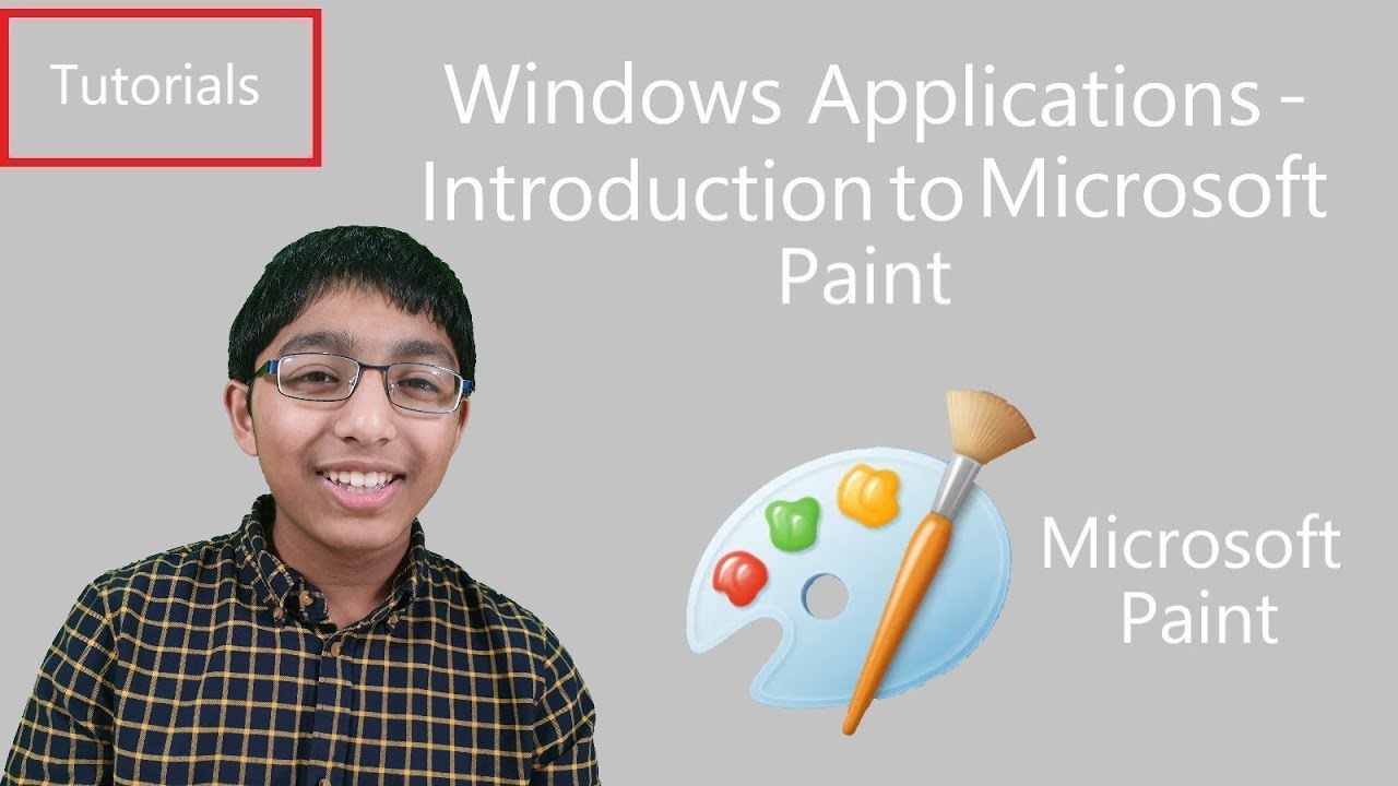 Windows Applications - An Introduction to Microsoft Paint - YouTube