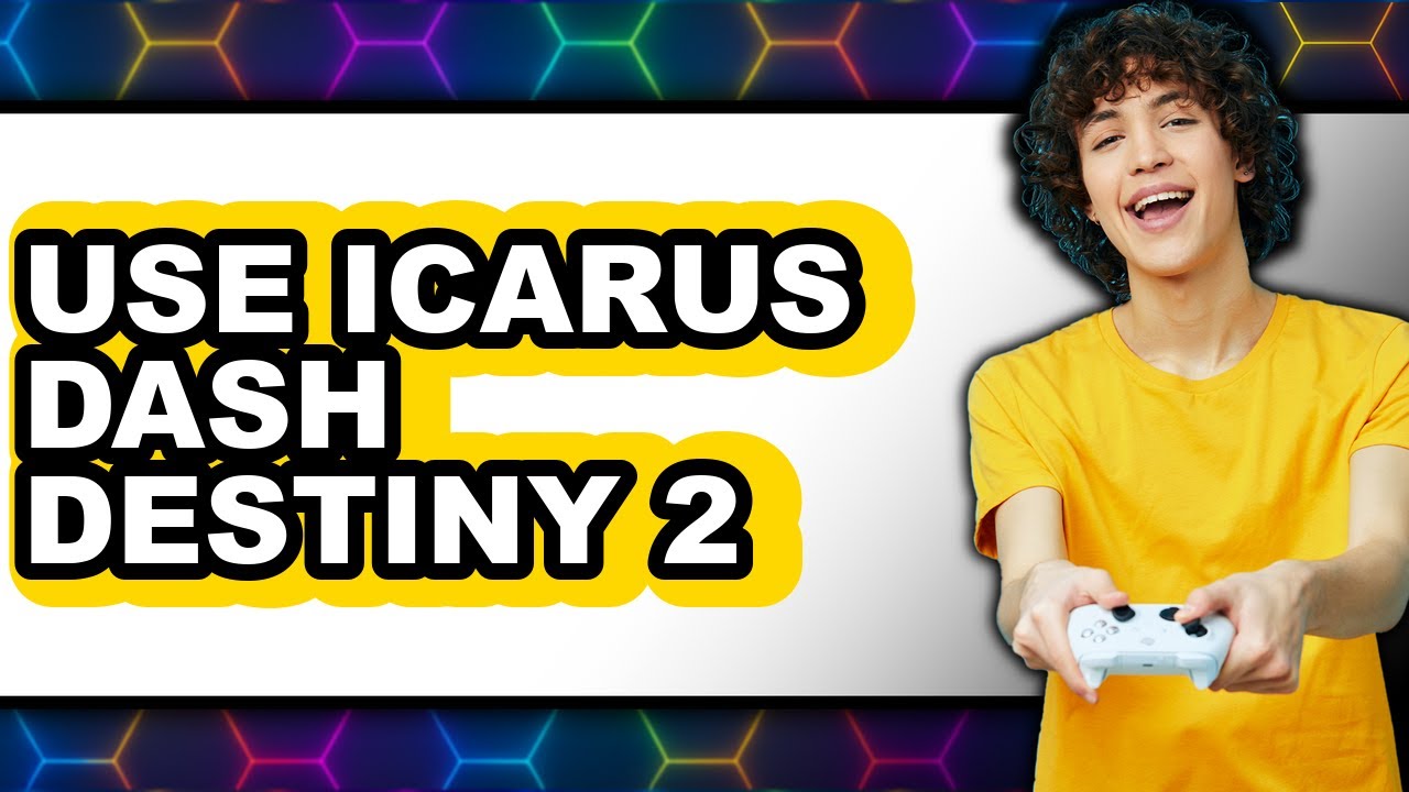 How to Use Icarus Dash Destiny 2 (full Guide) - YouTube