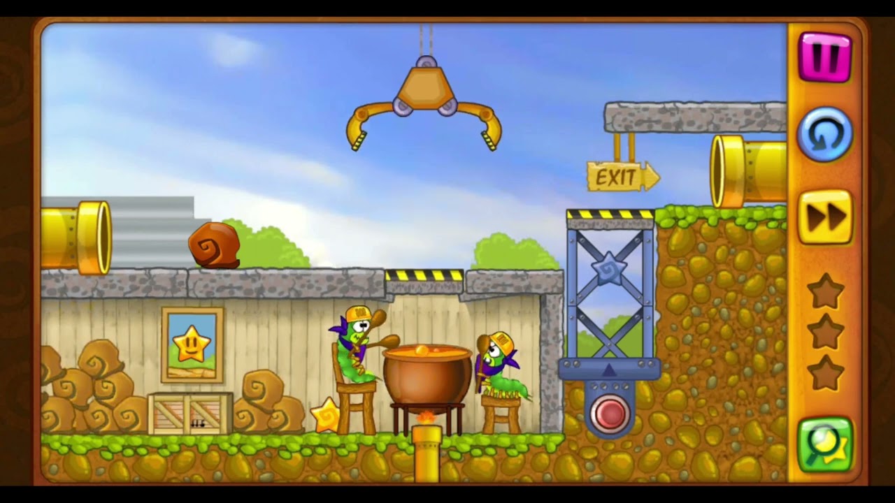 CHAPTER 1 - HOMECOMING, LEVEL 2, Snail Bob, Gameplay, Walkthrough, No ...