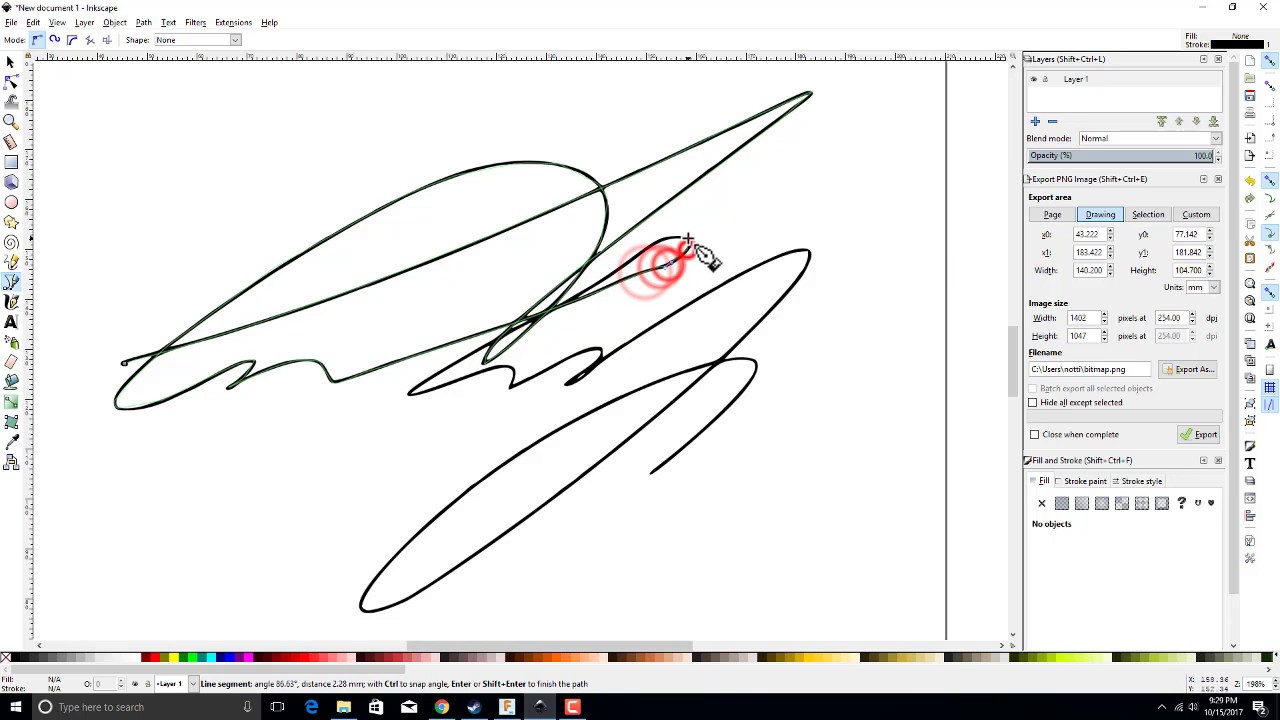 How to turn handwritten text into a traceable dxf line - YouTube