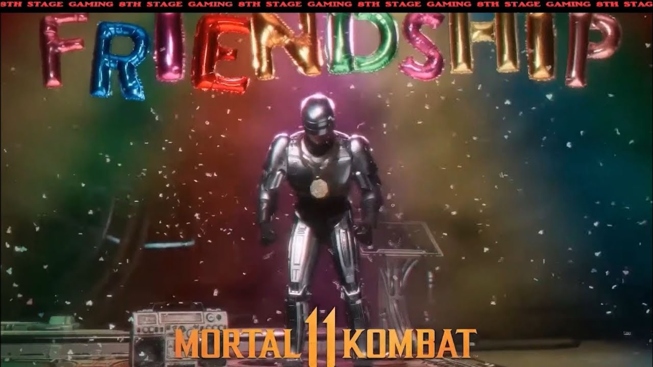 MK11 Robocop Friendship - YouTube
