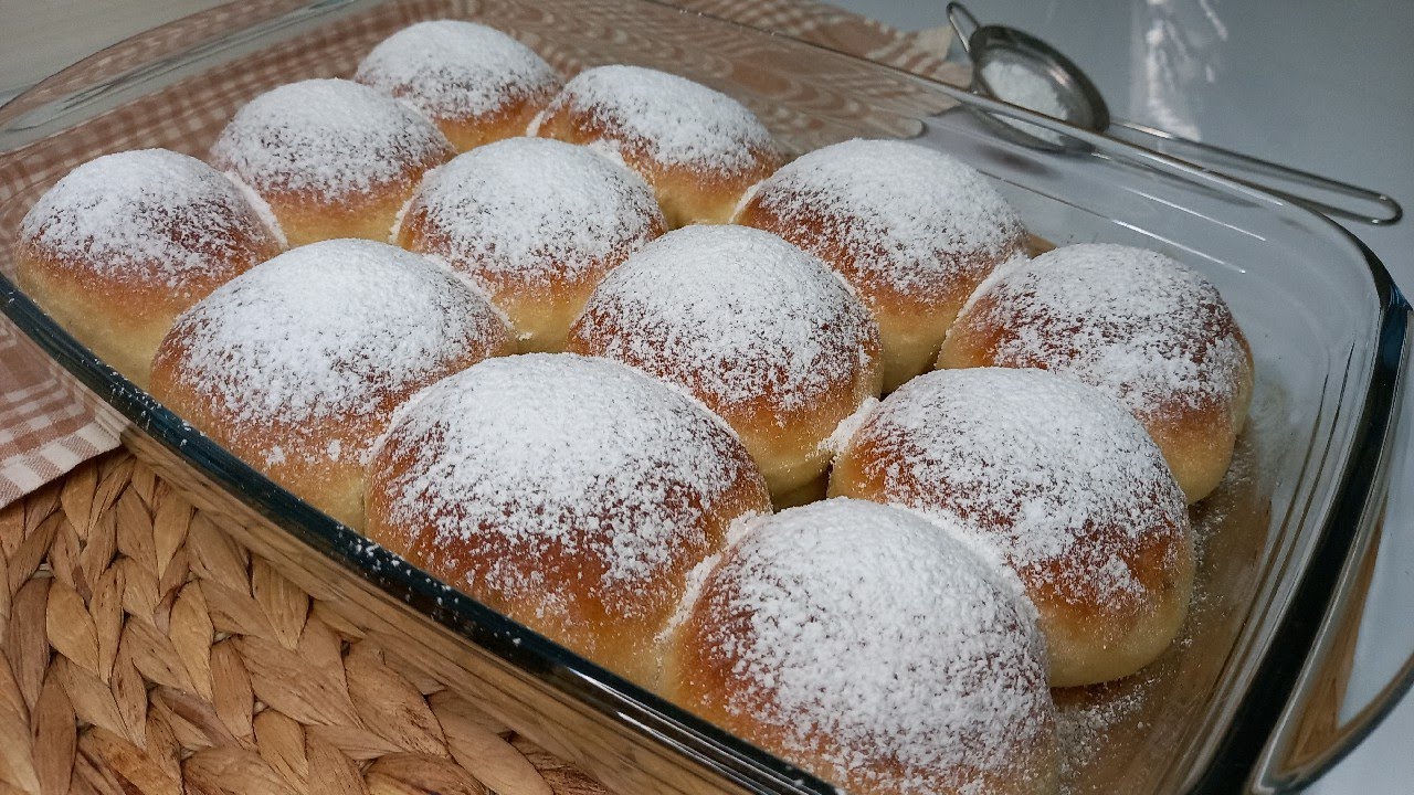 Recept za najljepše i najmekše buhtle koje sam pravila-Homemade buns ...
