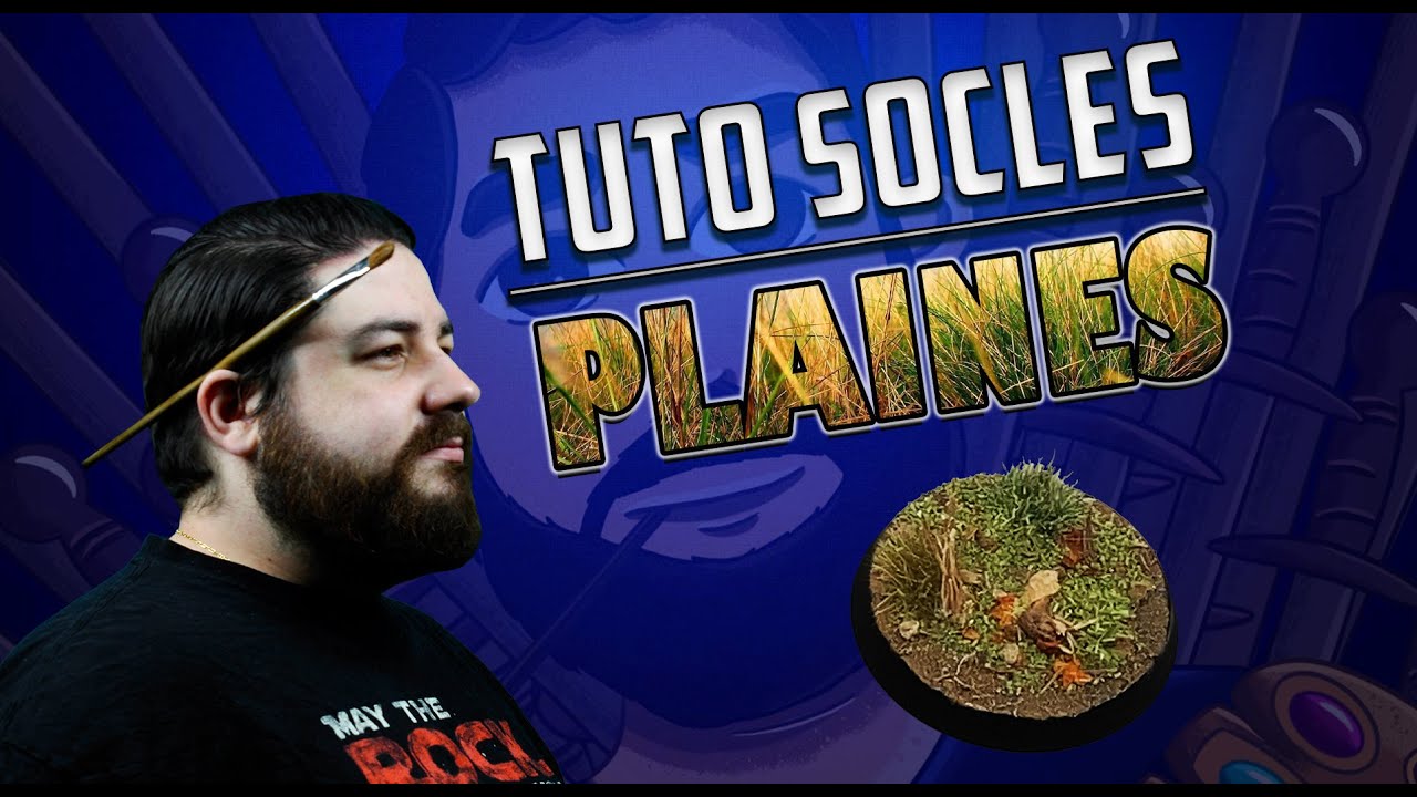 Tuto Socle - Faire un socle de type plaine - YouTube