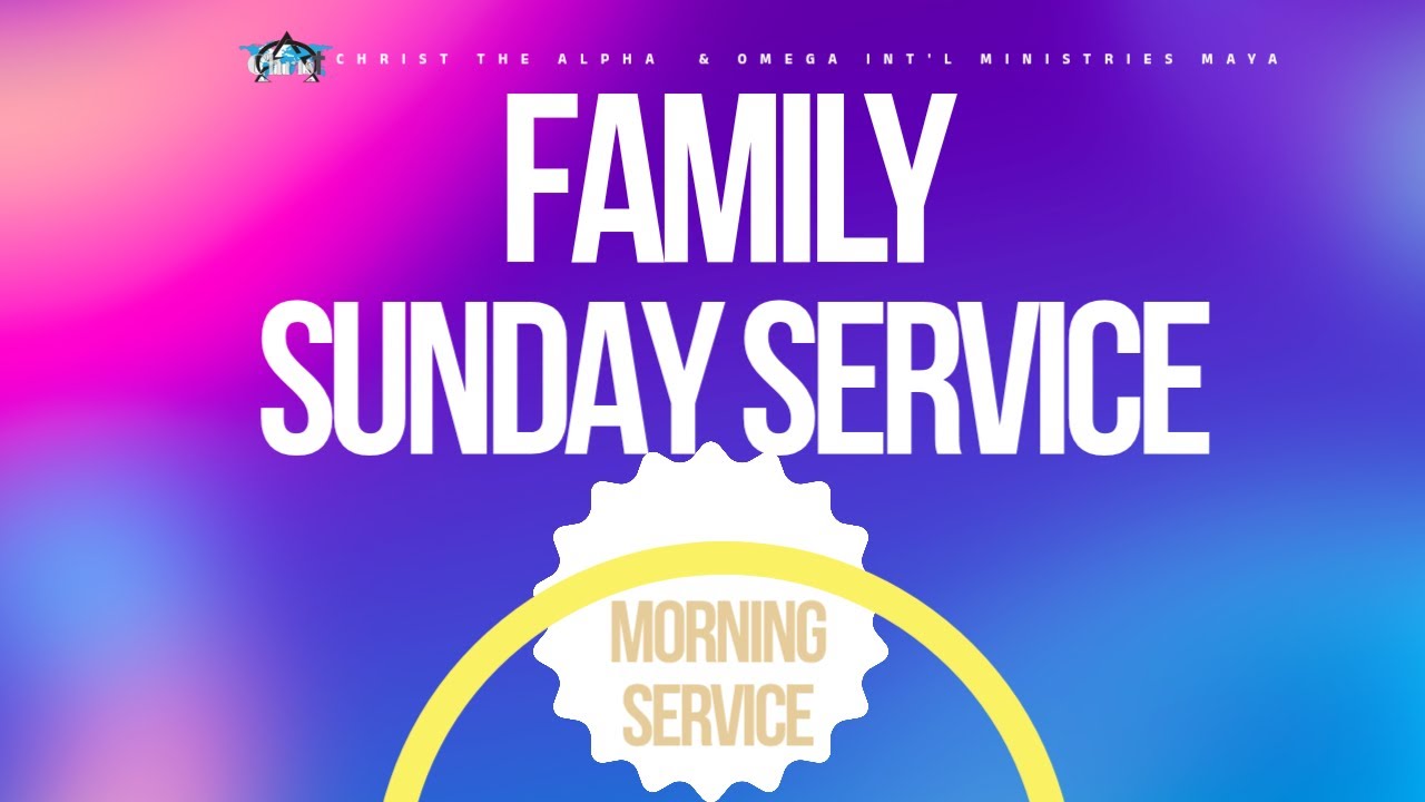 🔴LIVE FAMILY SUNDAY SERVICE || 2025 - YouTube