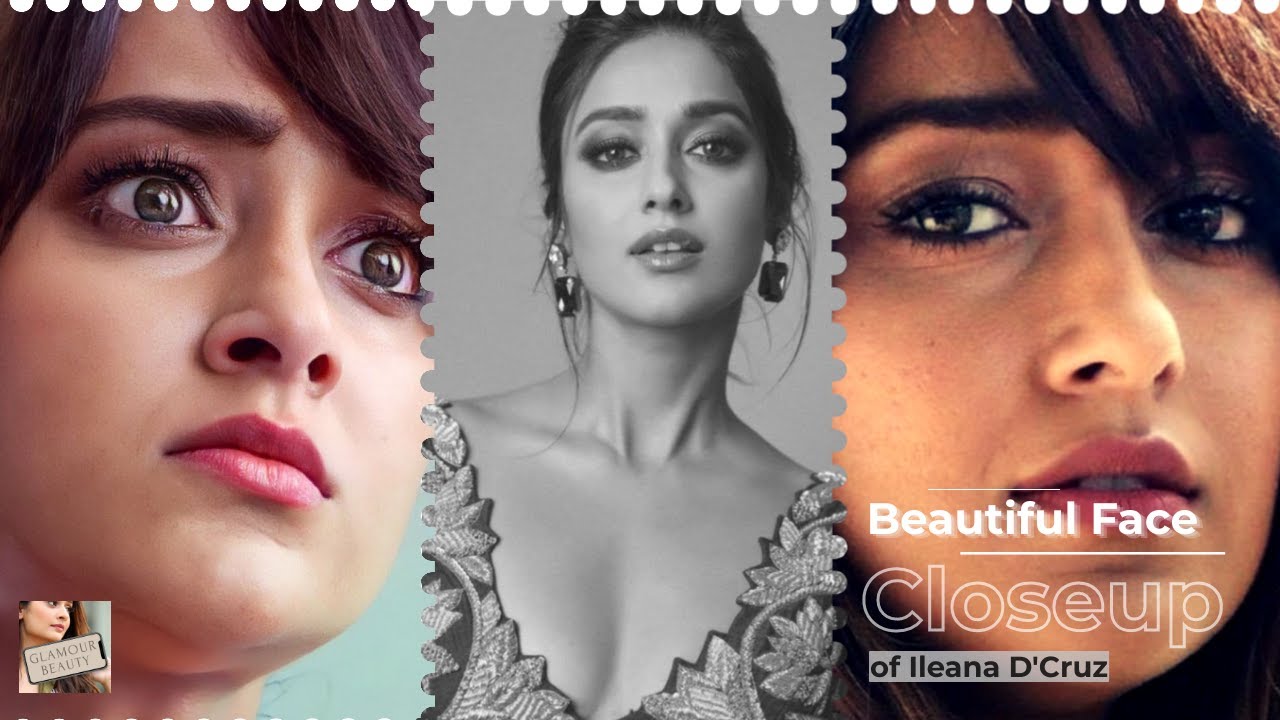 Actress Ileana D'Cruz Face Makeup Close up vertical video - YouTube