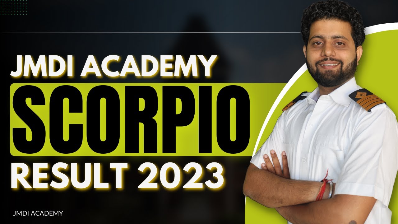 JMDi Academy - SCORPIO TANKERS - Result 2023 - YouTube