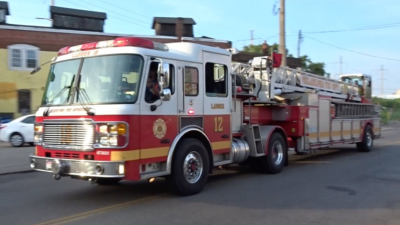 PFD Ladder 12 Responding - YouTube
