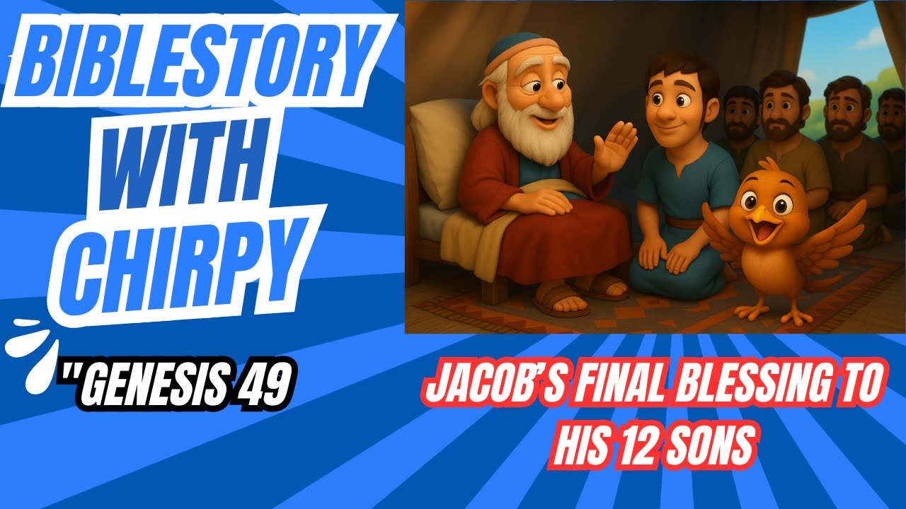 "Genesis 49 Animated Story | Jacob’s Final Blessing to His 12 Sons ...