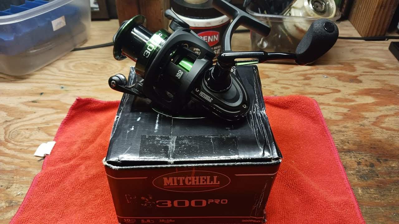Mitchell 300 Pro Modern Gen Ball Bearing Spinning Reel Service - YouTube