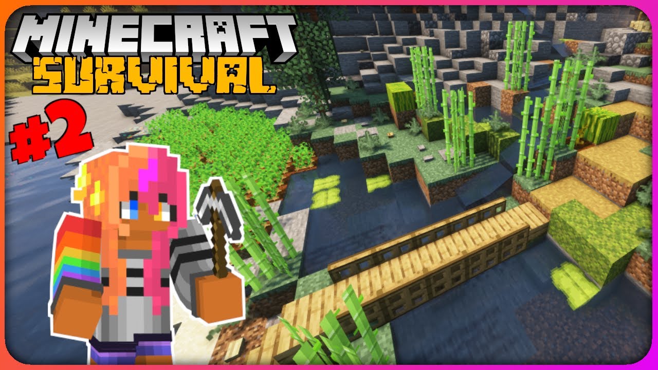 Building a Waterfall Garden in Minecraft 1.19 Let's Play (Ep. 2) - YouTube