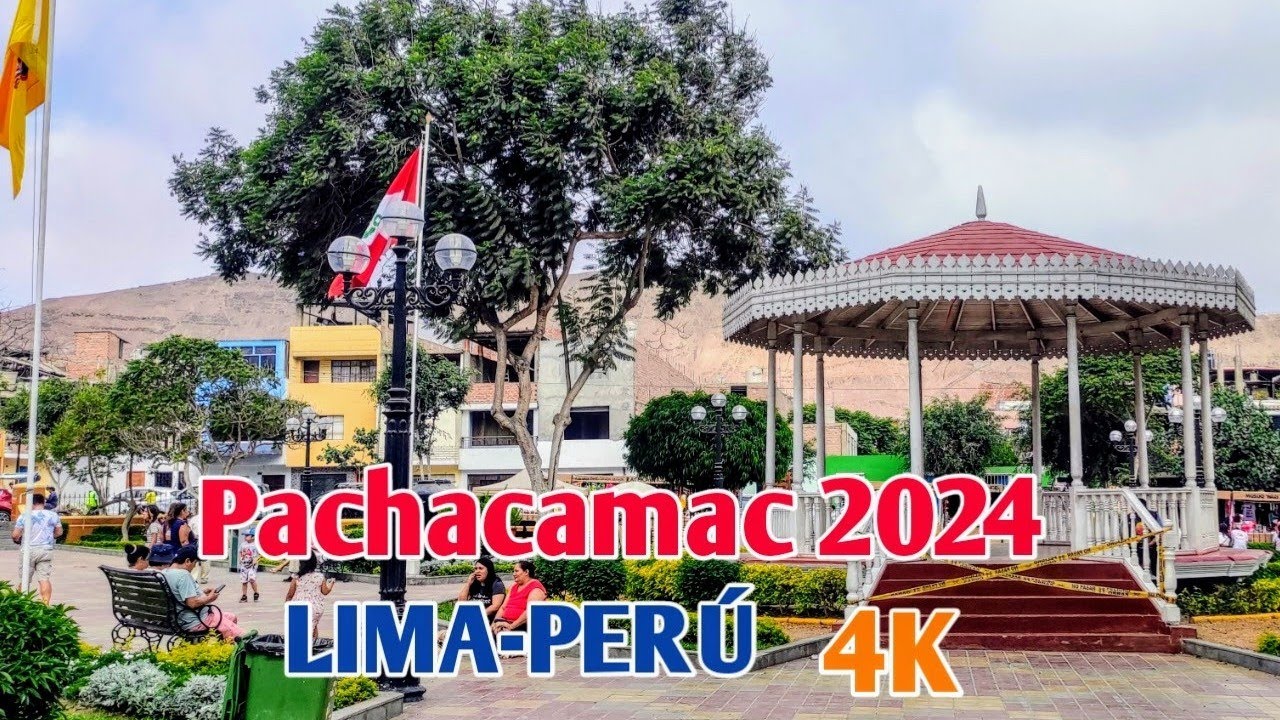 LIMA PERÚ 4K | RECORRIENDO LAS AVENIDAS DE PACHACAMAC | DÍA 14/04/2024 ...