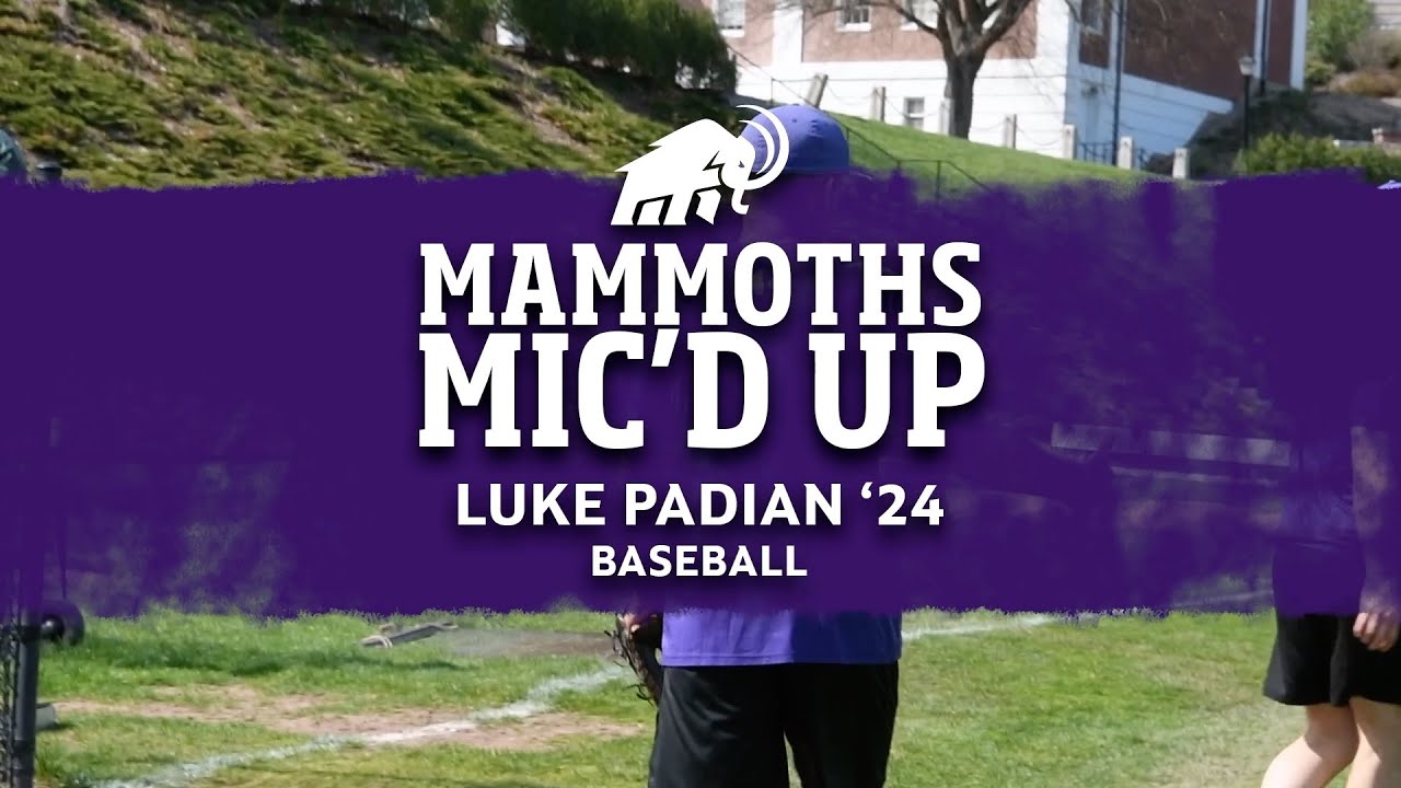 Mammoths Mic'd Up: Luke Padian, Baseball - YouTube