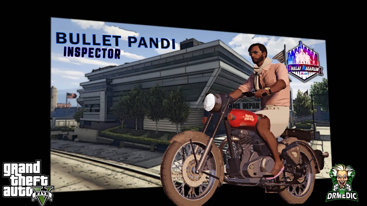 🔴 INSPECTOR - BULLET PANDI is Back 👮 | GTA 5 COP Roleplay in Tamil # ...