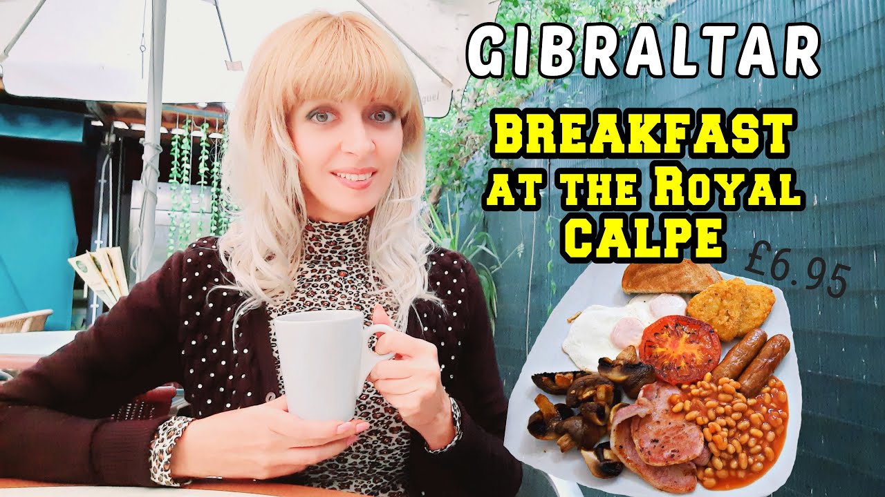 Gibraltar The Royal Calpe Pub, Full English Breakfast Under £7 - YouTube
