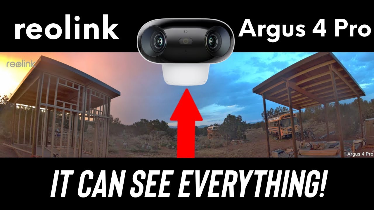 Widest Panorama Security Camera View I've Ever Seen (from Reolink ...