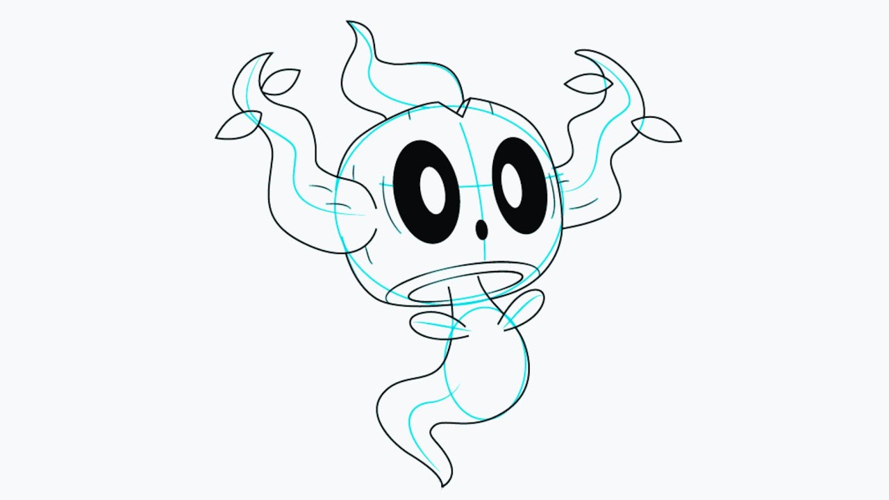 Cómo Dibujar a Phantump de Pokémon 🌲👻 | Tutorial Fácil en 8 Pasos - YouTube