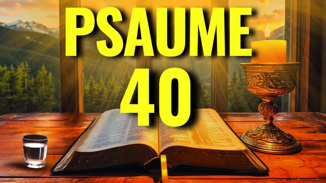 PRIÈRE DU MATIN – Psaume 40 Pour Le Délivrance, La Protection Et Le ...