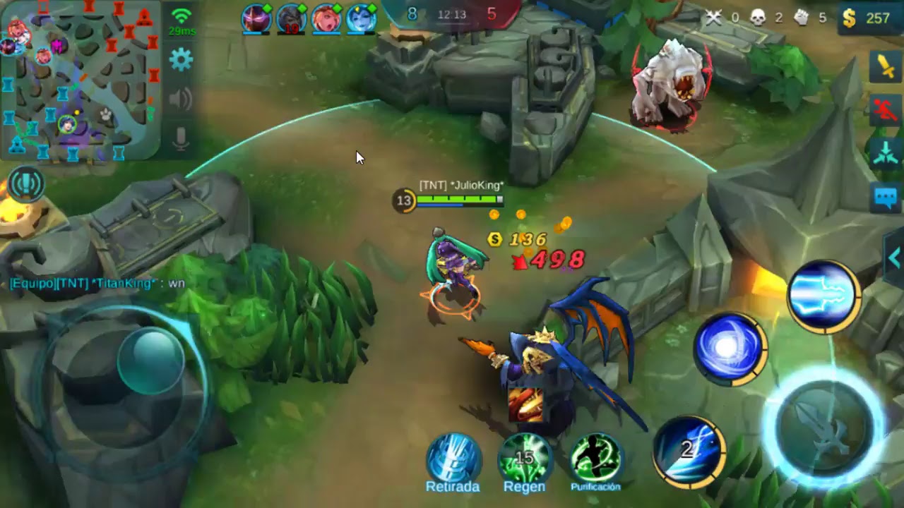 Mobile Legends Ranked Team TNT invitada especial señorita xshalan epico ...