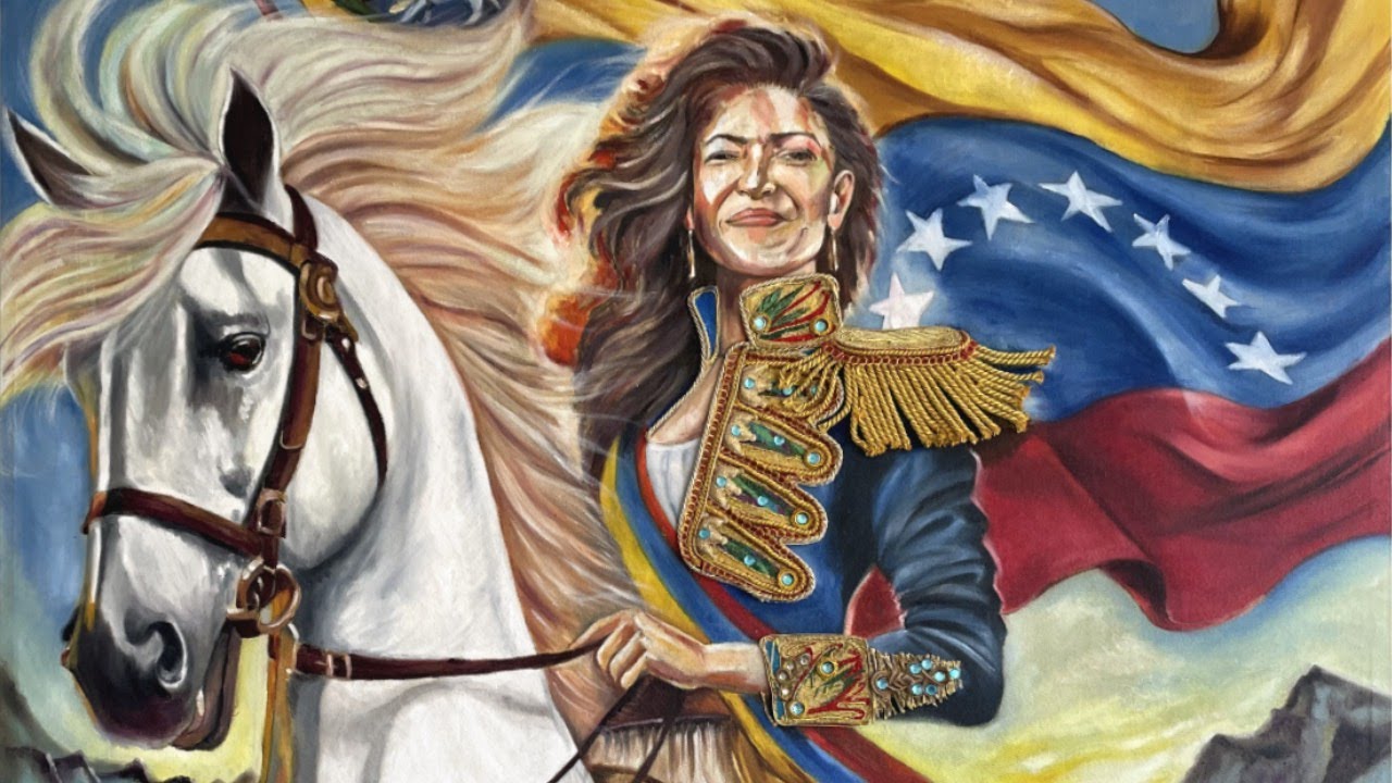 Painting Maria Corina Machado🇻🇪 - Masterpiece - VENEZUELA - Alla Prima ...