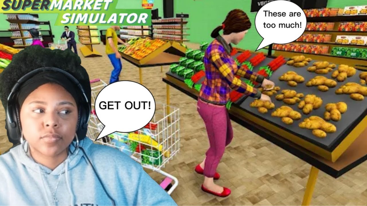 I AINT LOWERING THE PRICE!! | Supermarket Stimulator [ Ep. 2] - YouTube