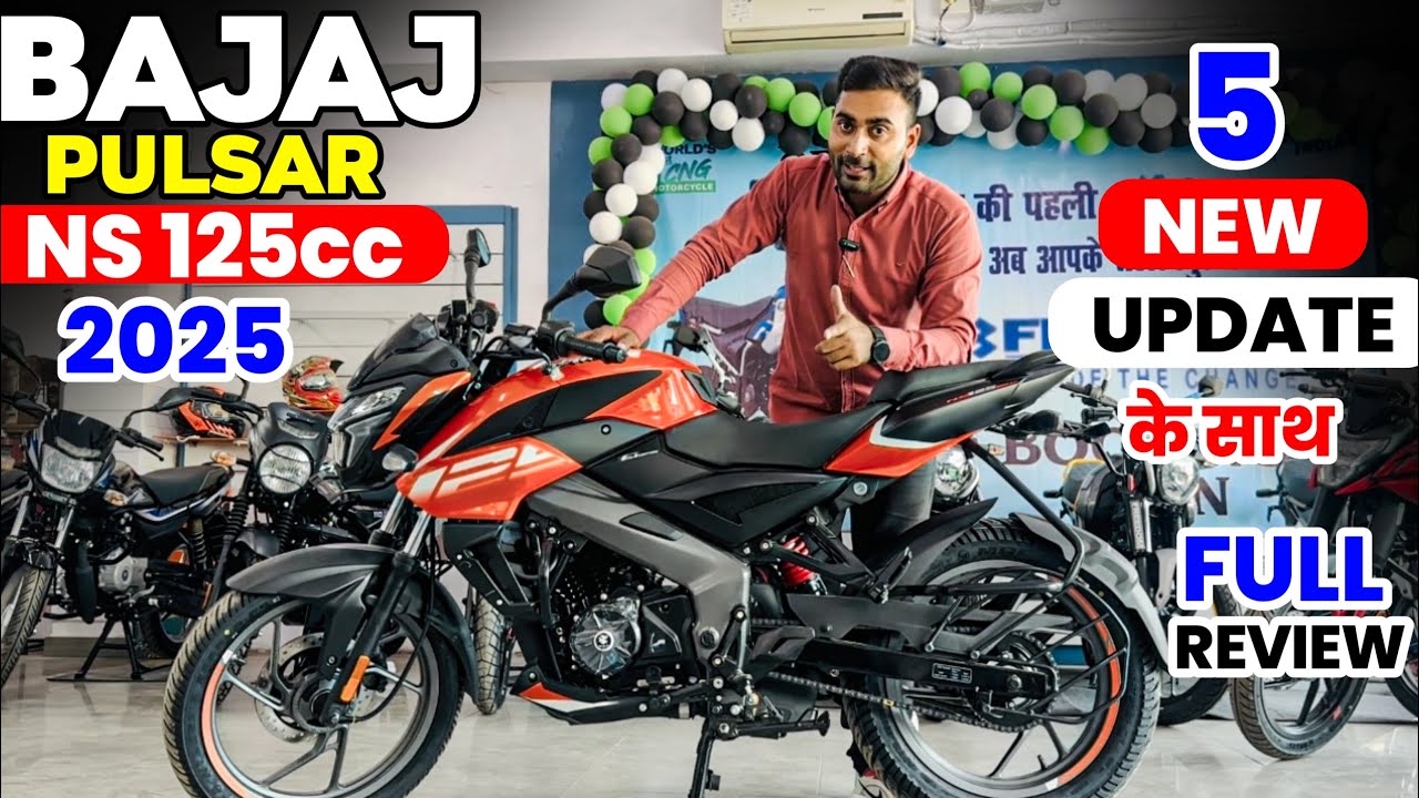 New Bajaj pulsar NS 125cc 2025 Model Review 5 New Update Price ...