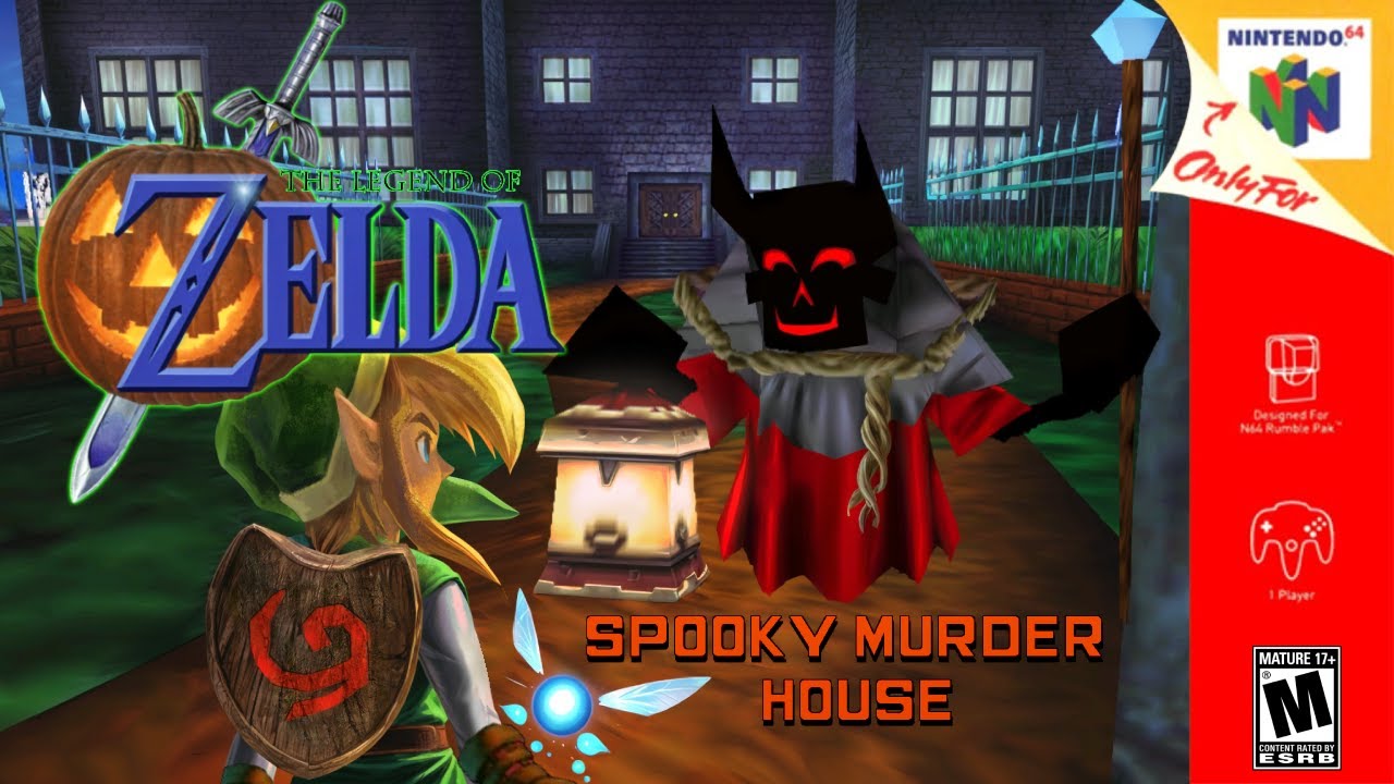 Zelda 64: Spooky Murder House [N64] | Horror-Themed Hack - YouTube