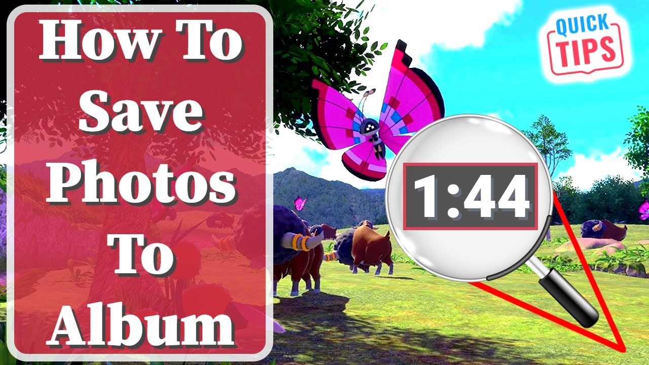 New Pokemon Snap - How To Save Photos To Album - YouTube