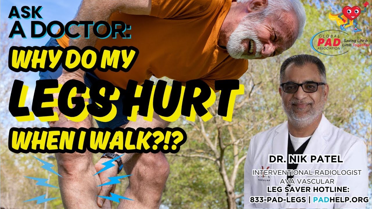 Ask A Doctor: Dr. Nik Patel Answers YOUR Questions About Leg Pain LIVE ...