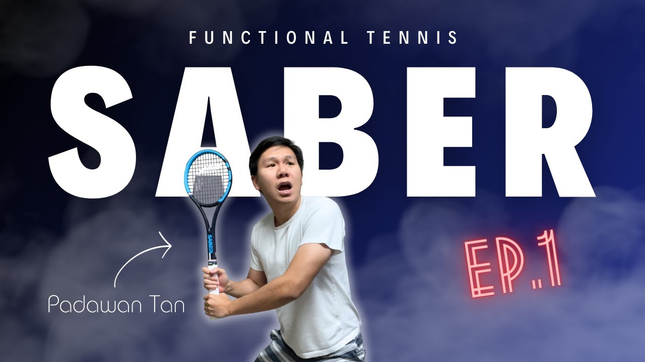 First Impression on Functional Tennis Saber - YouTube
